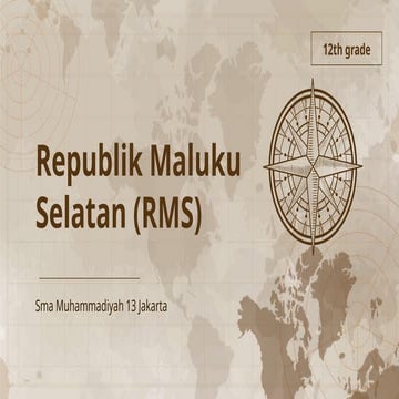 pemberontakan republik maluku selatan kelas 12 | PPTX