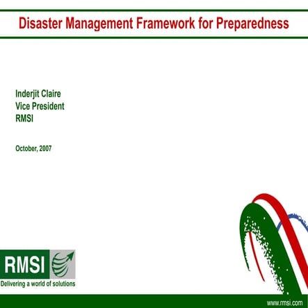 RMSI_DisasterManagement-1.ppt