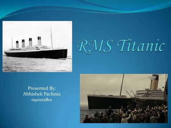 Titanic Presentation | PPSX