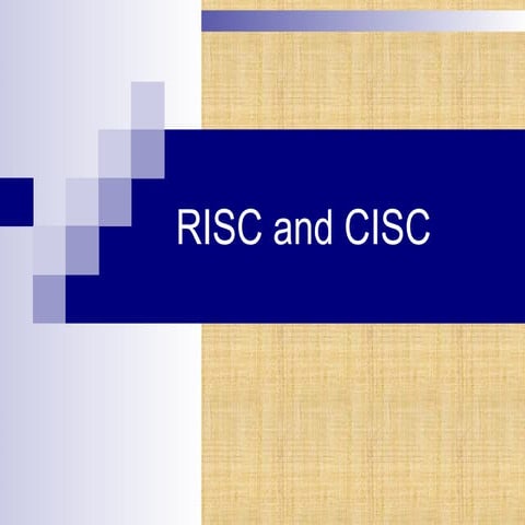 Introduction to RISC and CISC paradigm.ppt