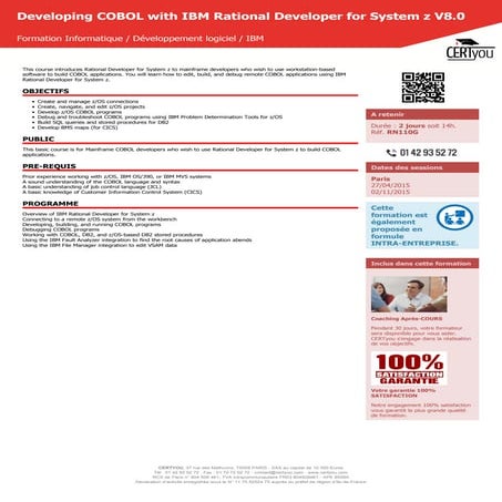 Rn110 g formation-developing-cobol-with-ibm-rational-developer-for-system-z-v8-0 | PDF ...