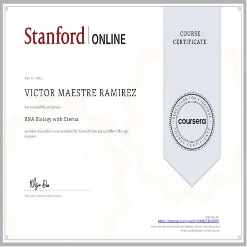 RNA Biology with Eterna - Stanford University | PDF
