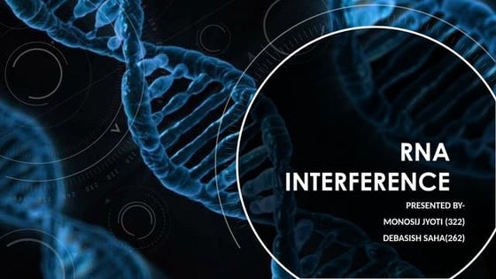mi RNA and siRNA | PPT