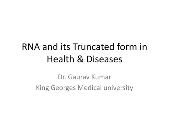 Cancer biology (Protein-53 Tumor suppressor gene) | PPT