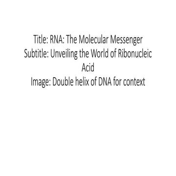 RNA introduction elementray.pptx