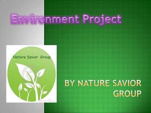 SAVE TREES SAVE LIFE.pptx | Environment | Science