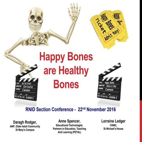 Happy Bones are Healthy Bones | PPTX