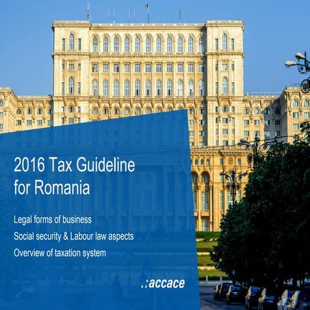 2016 Tax Guideline for Romania | PPT