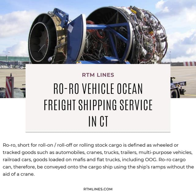 Ro-Ro Vehicle Ocean Freight Shipping Service in CT.pdf