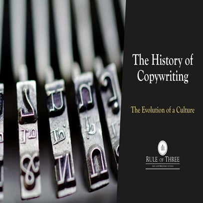 The History Of Copywriting | PDF