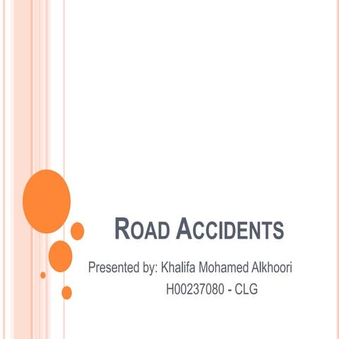 Road accident | PPTX