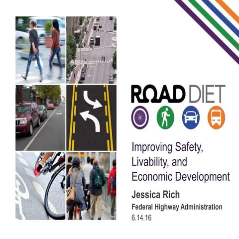 Road Diet: Improving Safety, Livability, and Economic Development | PPTX