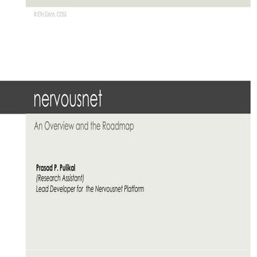 Nervousnet Platform Overview and Development Roadmap - (Build your own Sensor data collection ...