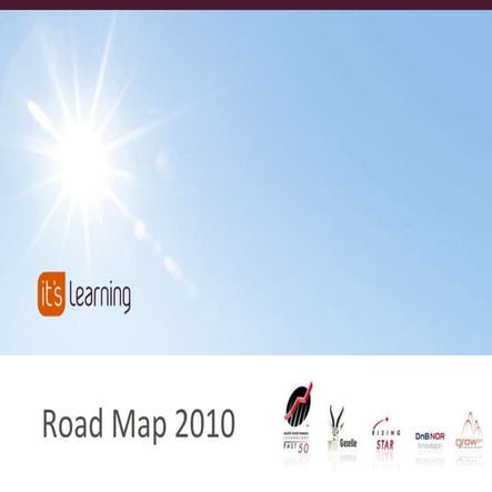 it's learning Road Map 2010 | PPTX