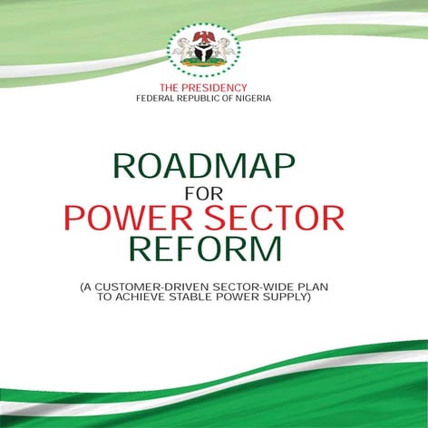 Roadmap for power sector reform full version | PDF