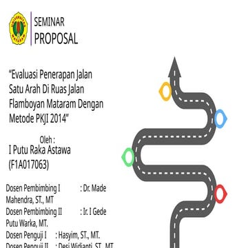 Roadmap Infographics by Slidesgo evaluasi penerapan jalan satu arah.pptx