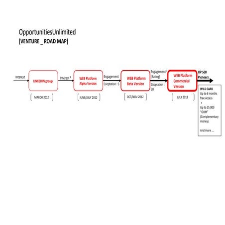 Road Map Opportunities Unlimited 26 03 12 | PDF