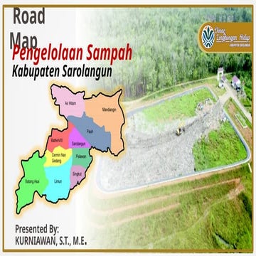 ROAD MAP PENGELOLAAN SAMPAH KAB. SAROLANGUN.pptx