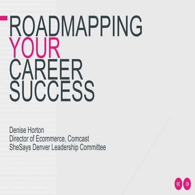 Roadmapping Your Career Success | PPTX