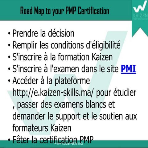 Road map pmp | PPT