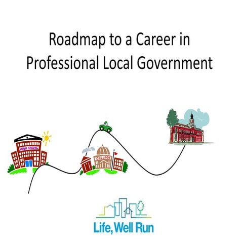 Roadmap to a career in professional local government | PPTX