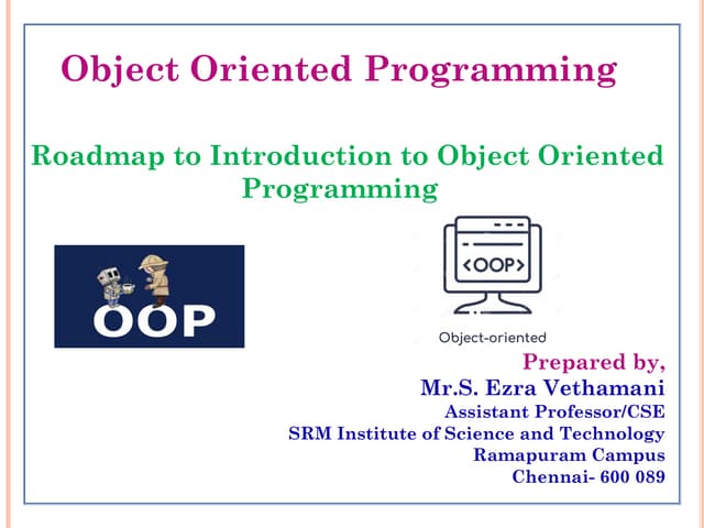 Roadmap To Object Oriented Programming Pdf Programming Languages 8697
