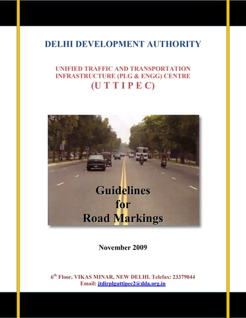 Road median and their types | DOCX