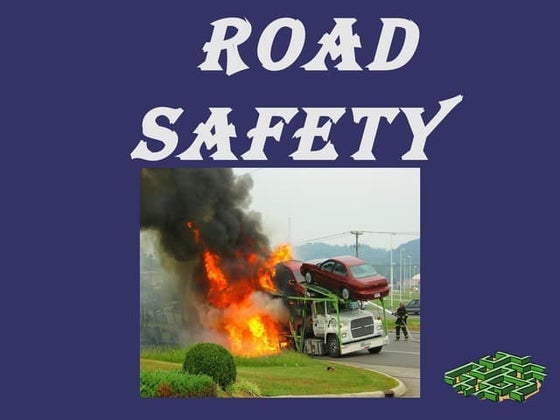 Road safety presentation(PPT) by Faisal | PPT | Injuries | Diseases and ...