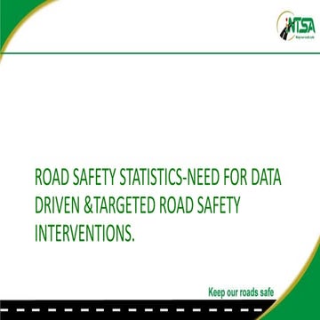 Road safety presentation | PPT