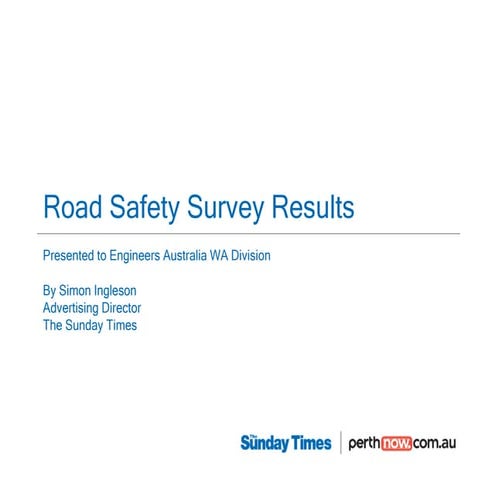 Safety Audit and Safety Survey | PPTX