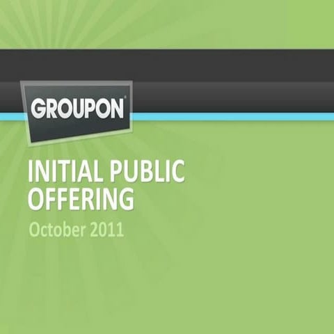GRPN Roadshow Presentation | PPT