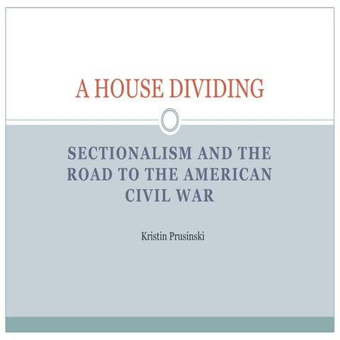 Road to civil war pp | PPTX