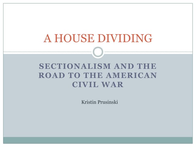 Amercian civil war | PPTX