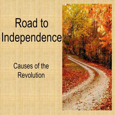 Road To Independence | PPT | Stamps and Coins | Collecting