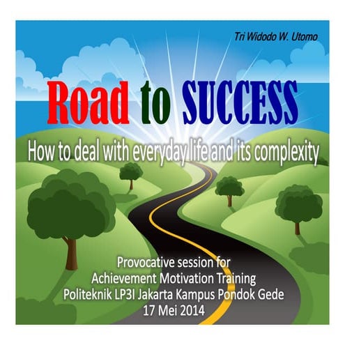 Road to Success: How to deal with everyday life and its complexity | PDF