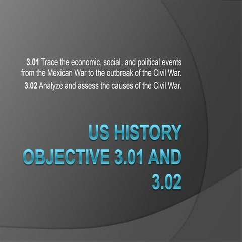 Key Events Leading to the Civil War | PPT