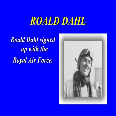 Roald Dahl Powerpoint | PPT