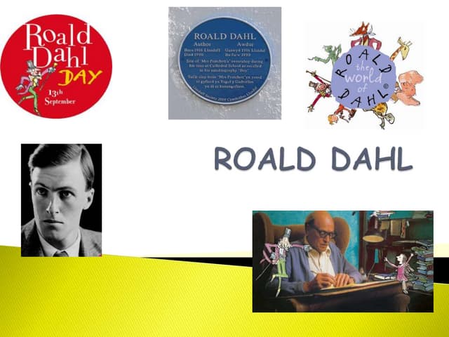 Roald dahl | PPTX