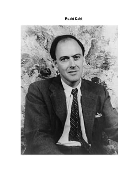 Biografía de roald dahl | PDF