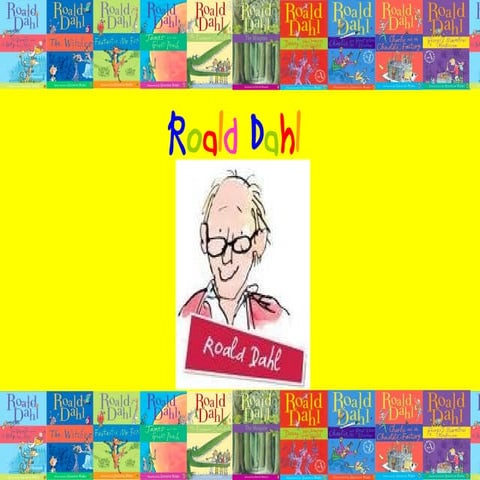 Roald Dahl bio PPT | PPTX