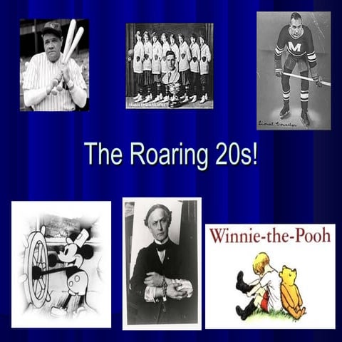 Roaring 20s Overview | PPT