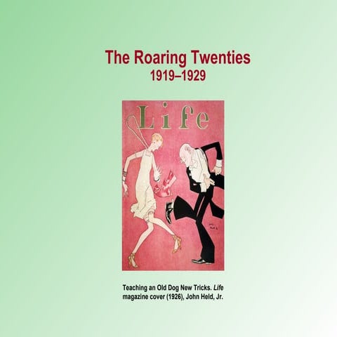 Roaring twenties power point | PPT