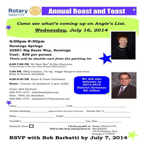 Roast and toast 2014 | PDF | Prom | Personal Celebrations & Life Events