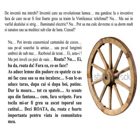 Inventii - Roata | PPT