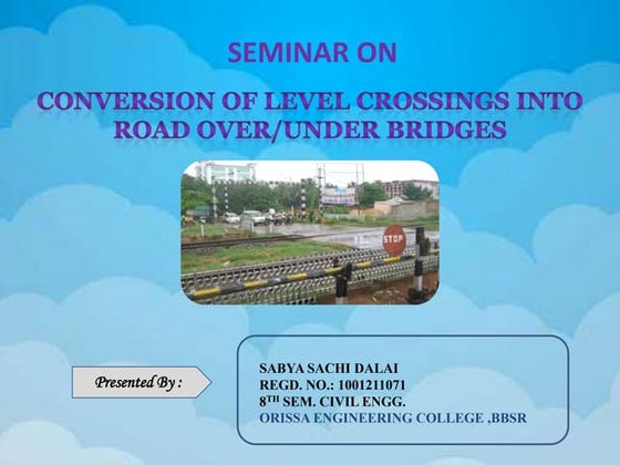 Level crossing Check rail Indian railways material | PPTX | Rail Travel ...