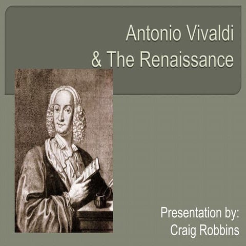 Antonio Vivaldi | PPTX
