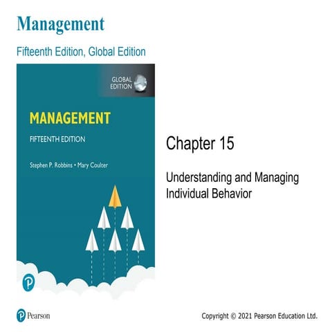 Understanding and Managing Individual Behavior | PPTX