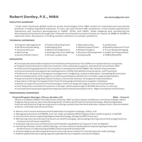 Tom Dunigan CV 2016 (002) | DOCX