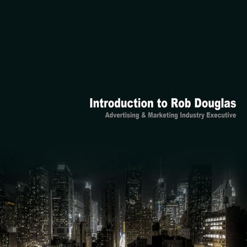 Rob Douglas Credentials, 2013 | PDF