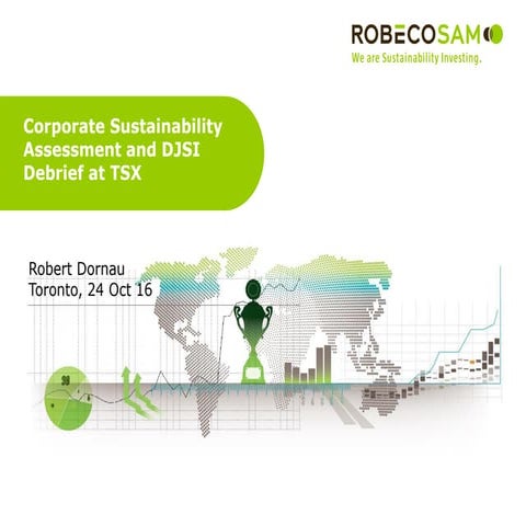 Corporate Sustainabiltiy Assessment and DJSI debrief at TSX | PDF